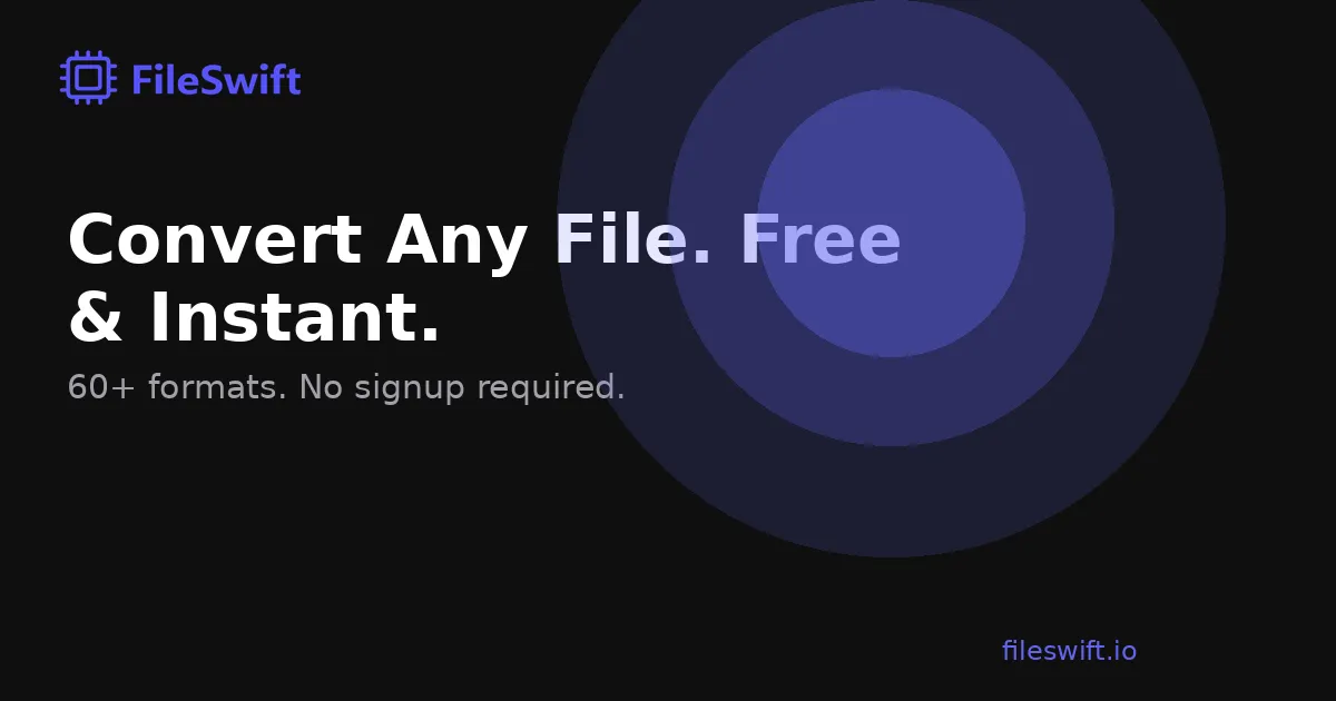 Convert TXT to HTML Online Free — FileSwift
